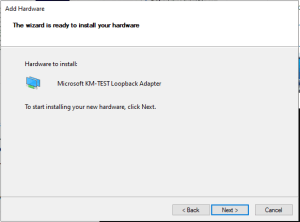 How to add Microsoft KM Loopback adapter in Windows 10 – Tech For Talk